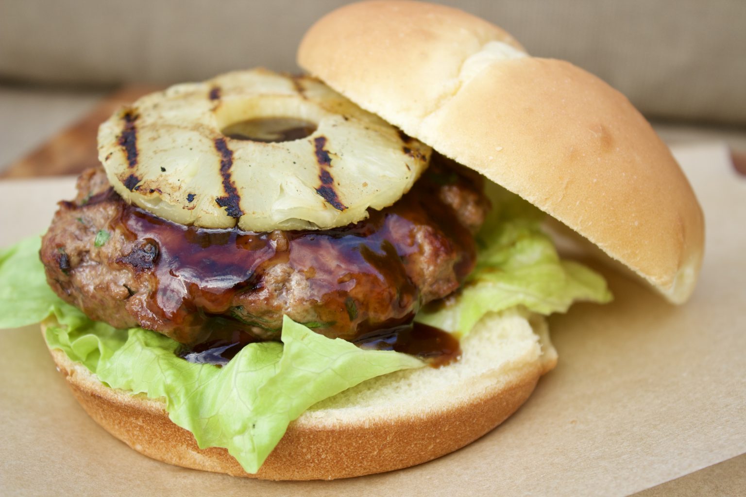 Hawaiian Teriyaki Burgers - The Hungry Lyoness - Food Blog