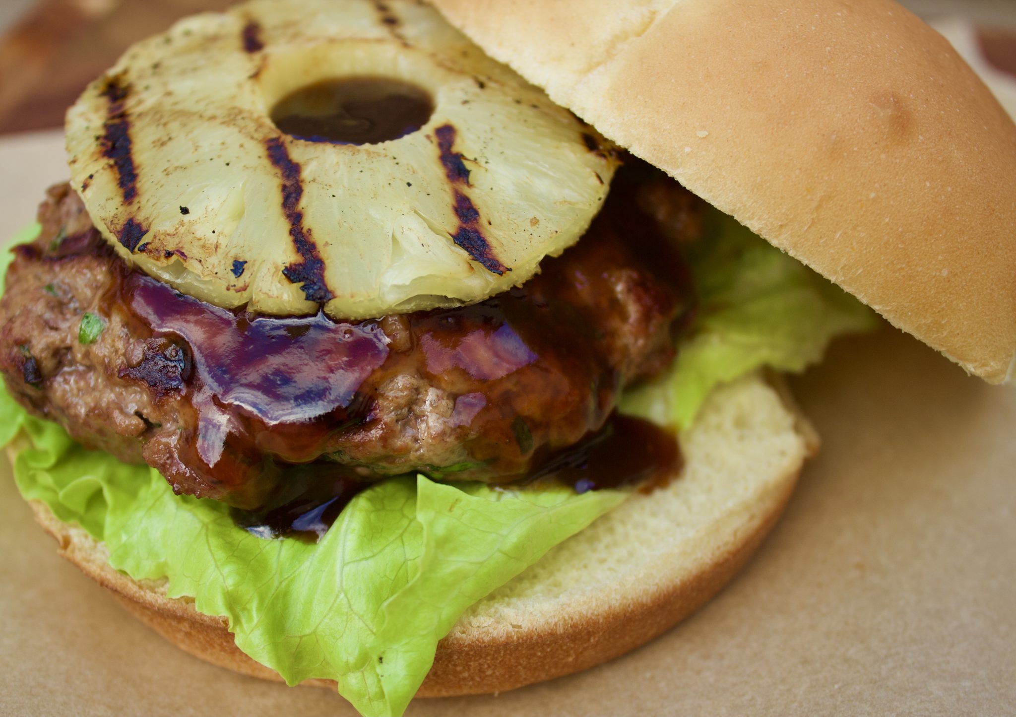 Hawaiian Teriyaki Burgers - The Hungry Lyoness - Food Blog