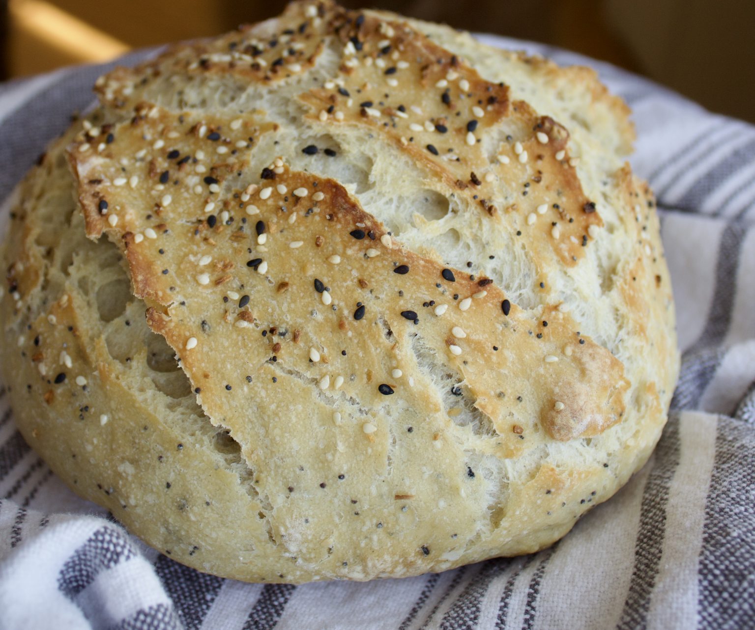 "Everything" Bread - The Hungry Lyoness